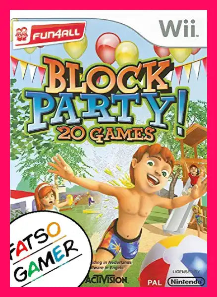 Block Party 20 Games Wii – FatsoGamer