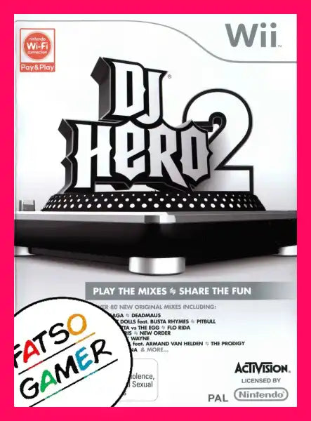 DJ Hero 2 WII – FatsoGamer