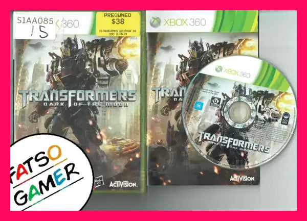 Transformers Dark of the Moon Xbox 360 – FatsoGamer